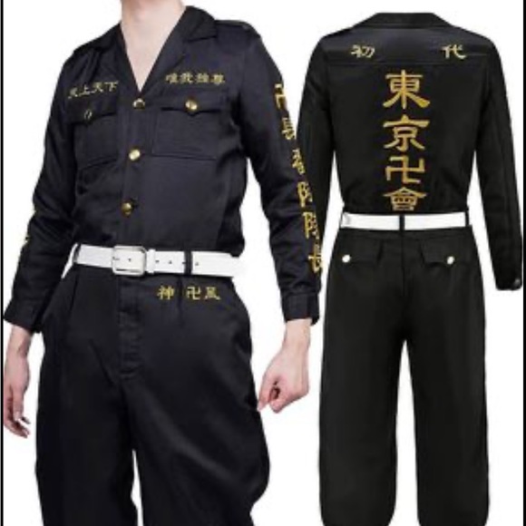 Other | Embroidered Tokyo Revengers Cosplay Costume Tokyo Manji Gangs Uniform | Poshmark